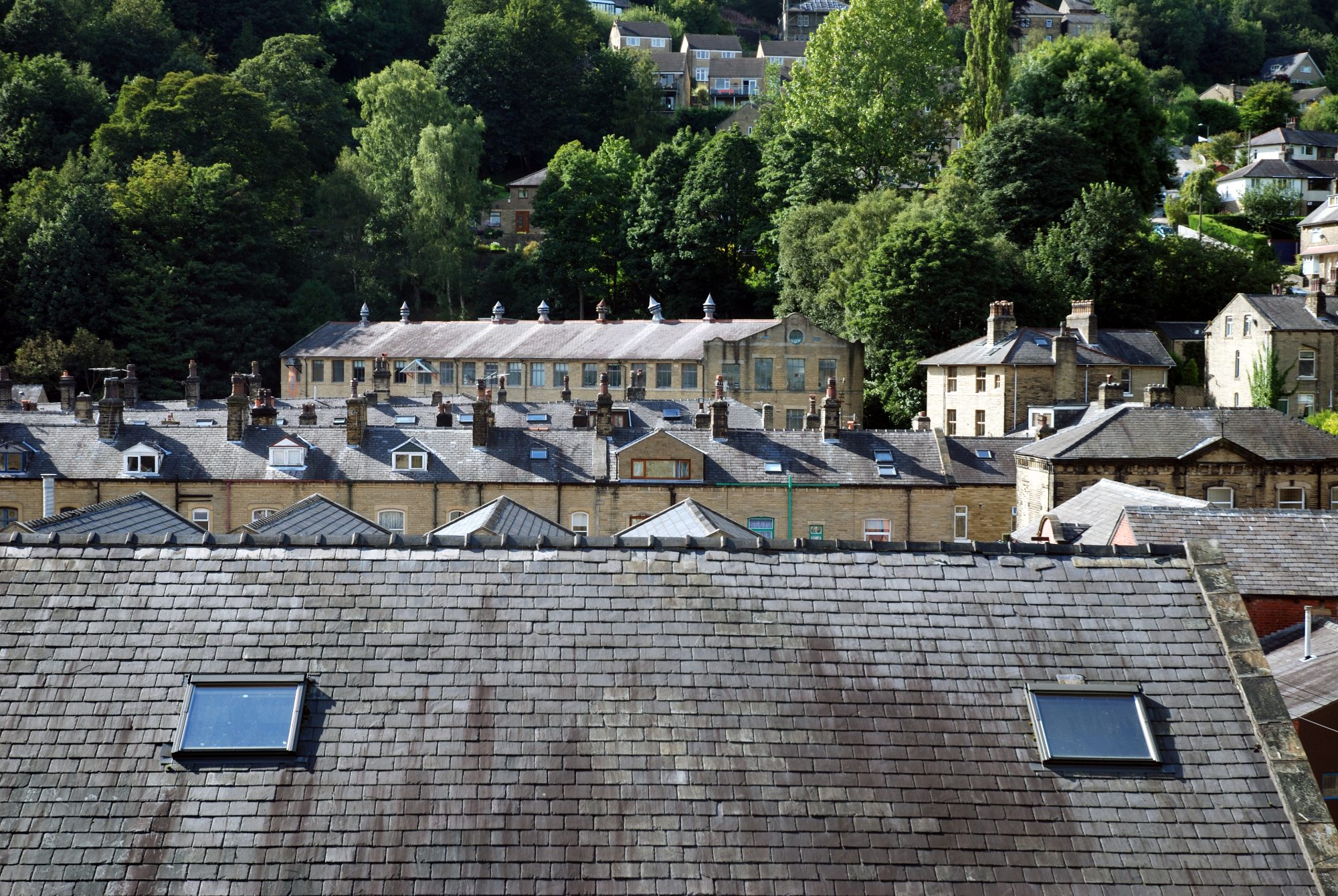 Hebden Bridge seamless guttering